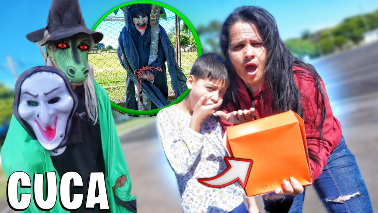 PEGAMOS A CAIXA MISTERIOSA DA CUCA E ALGO ASSUSTADOR ACONTECEU!😱 - YouTube