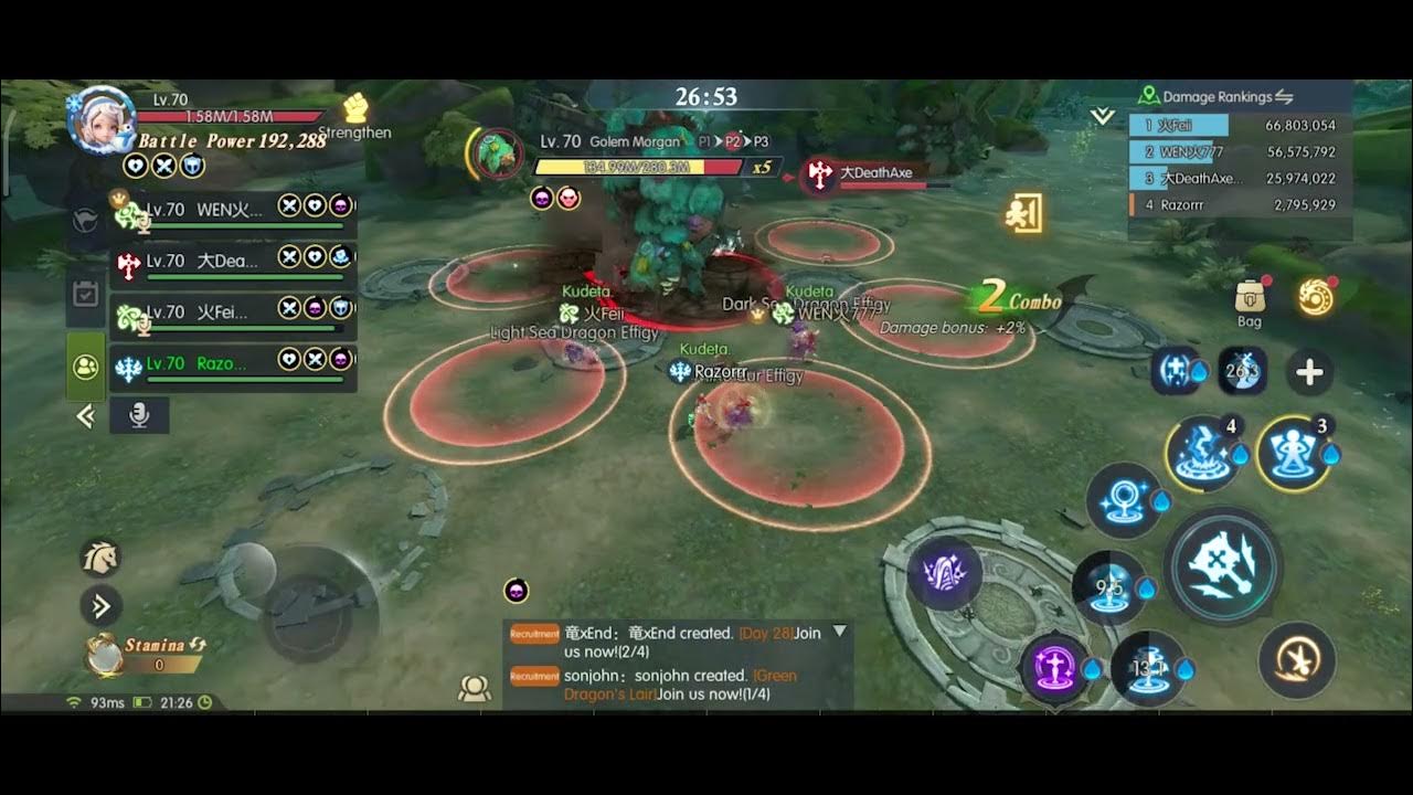 Stage 2 Green Dragon Nest - POV Saint Water [ Dragon Nest 2 Evolution ] - YouTube