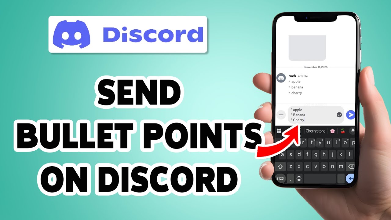 How To Send Bullet Points On Discord | Make & Add Bullet Point In ...