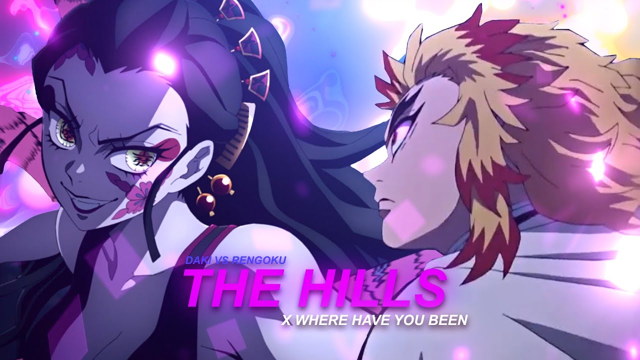 Rengoku vs Daki - Demon Slayer [Edit/AMV] Free project file - YouTube