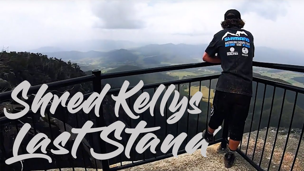 Riding Shred Kelly's Last Stand at Bright - YouTube