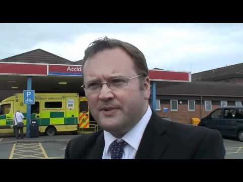 Day 4 - Stephen Mosley MP at the Countess of Chester Hospital - YouTube
