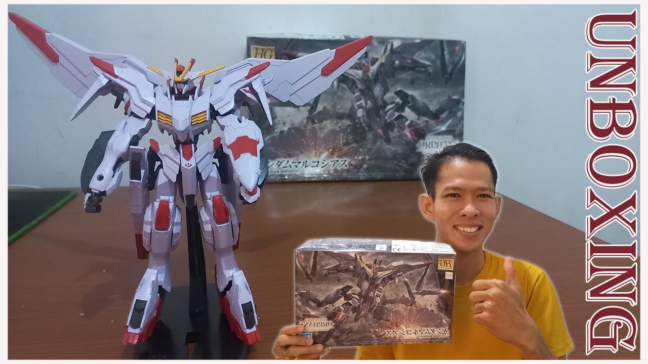 REVIEW FULL DARI GUNPLA HIGH GRADE IBO 1/44 MARCHOSIAS DARI SERIAL ...