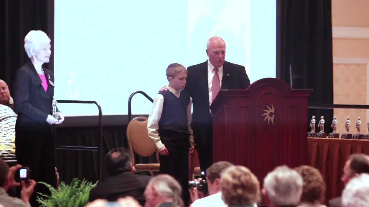 2011 Yes I Can! Awards - Brad Cook receives award for Academics. - YouTube