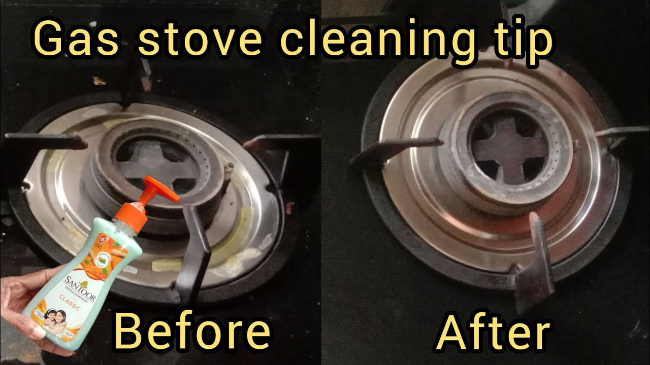 Gas Stove Cleaning Tips -Airus world - YouTube