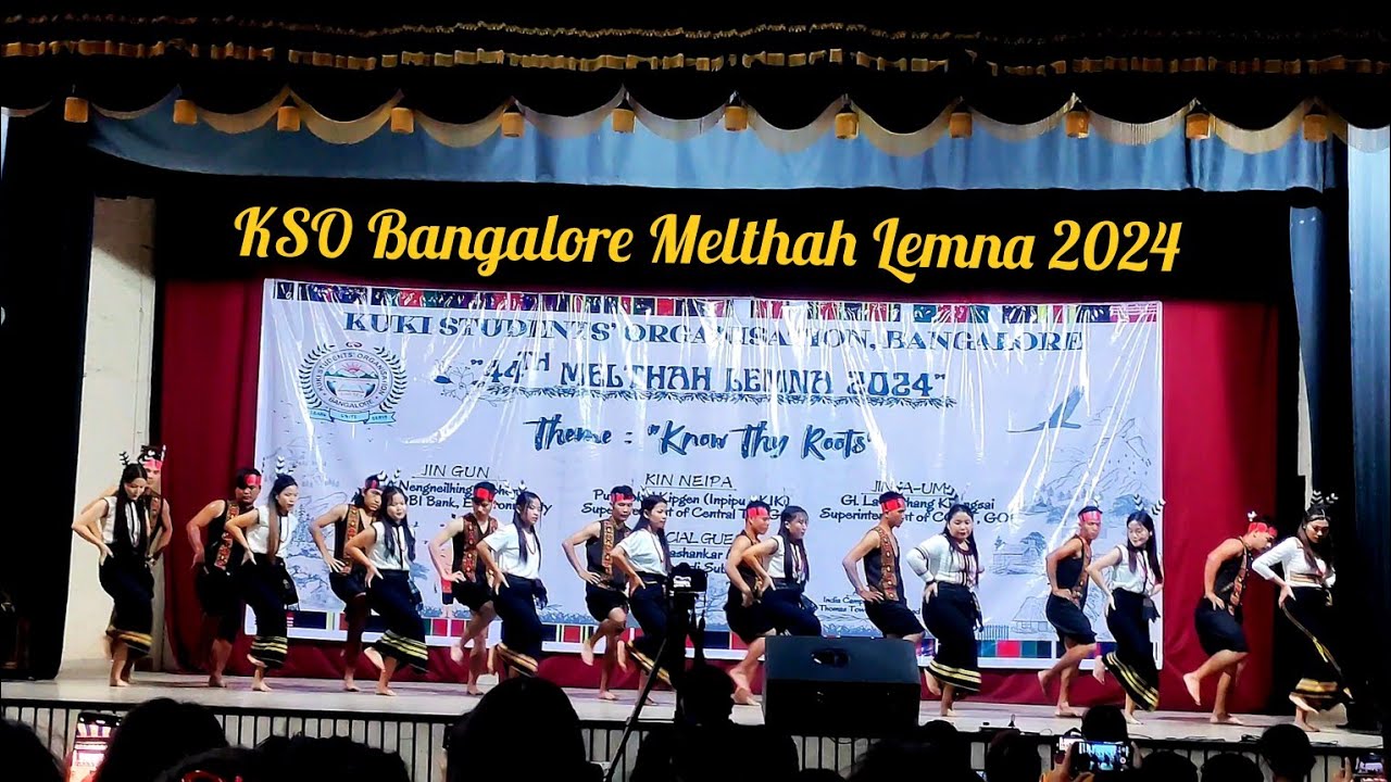 KSO Bangalore Cultural Troupe ll Melthah Lenna 2024 ll #kuki #kukiculturaldance - YouTube