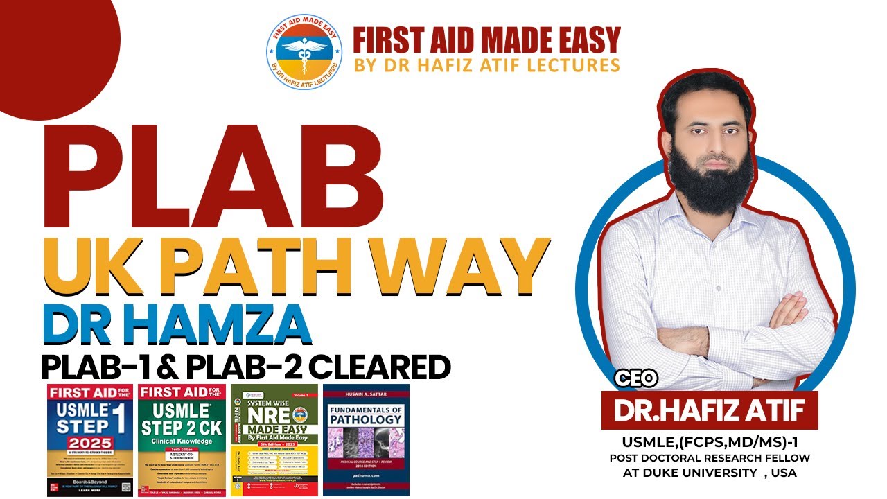 PLAB/UKMLA Guidelines & Exam Preparation|Dr.Hamza Plab-2 Cleared|First ...