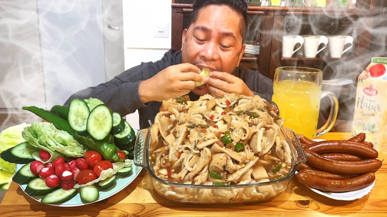 SPICY KILAWING TWALYA-TWALYA (BEEF TRIPE)!!! MEATY CHORIZO SAUSAGE ...