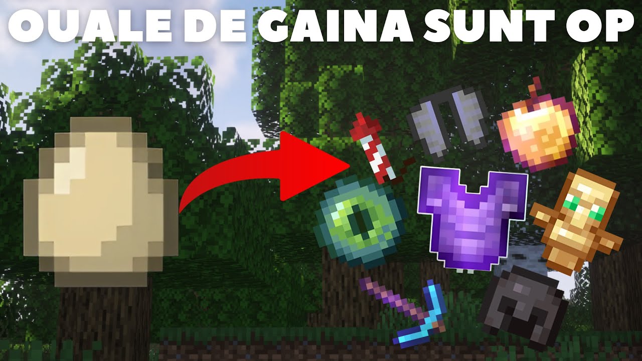 MINECRAFT DAR OUALE DE GAINA SUNT OP! - YouTube