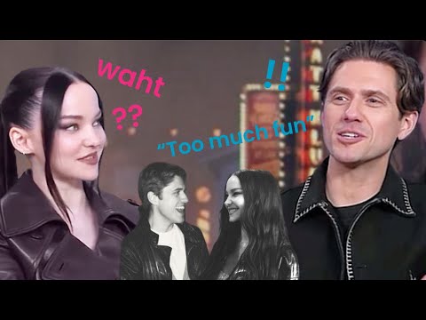Dove Cameron and Aaron Tveit Being the funniest duo!! 💛💛 - YouTube