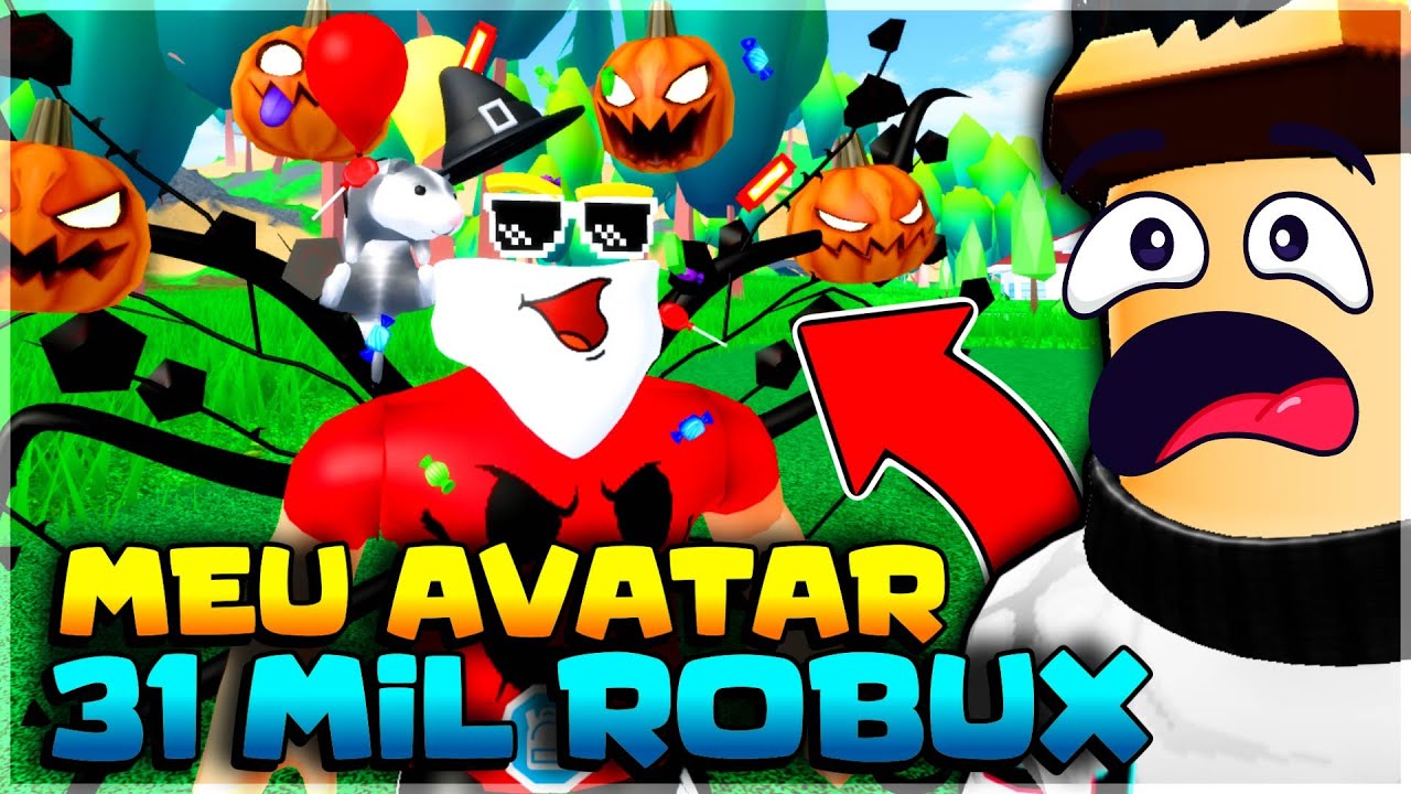 NOVO AVATAR DE 32.000 ROBUX - COMPREI A HEADLESS HORSEMAN [ AVATAR ...