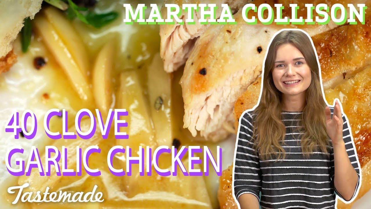 Garlic Clove Chicken I Martha Collison - YouTube