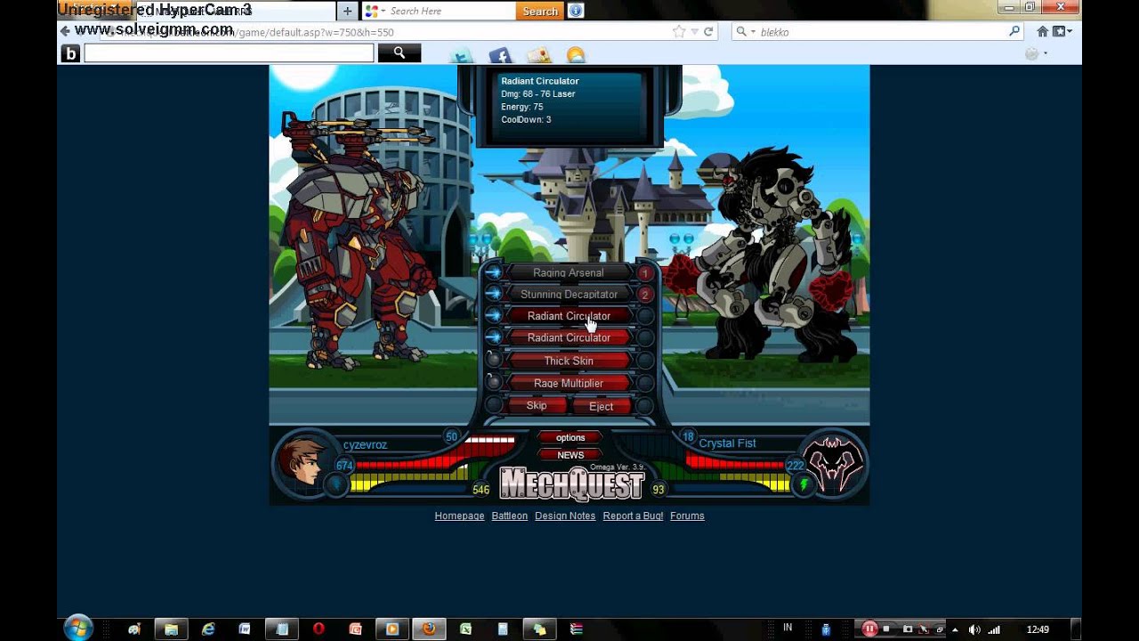 mechquest cool mecha - YouTube