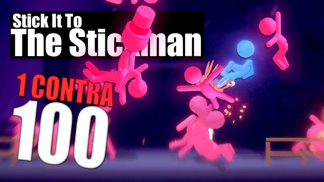 1 versus 100 no Stick It To The Stickman - YouTube