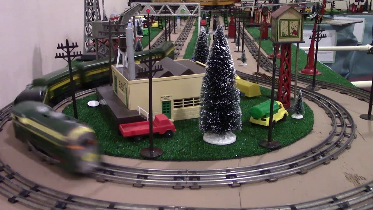 Greg Phillips's Marx Layout at the Lititz Public Library 2017 - YouTube