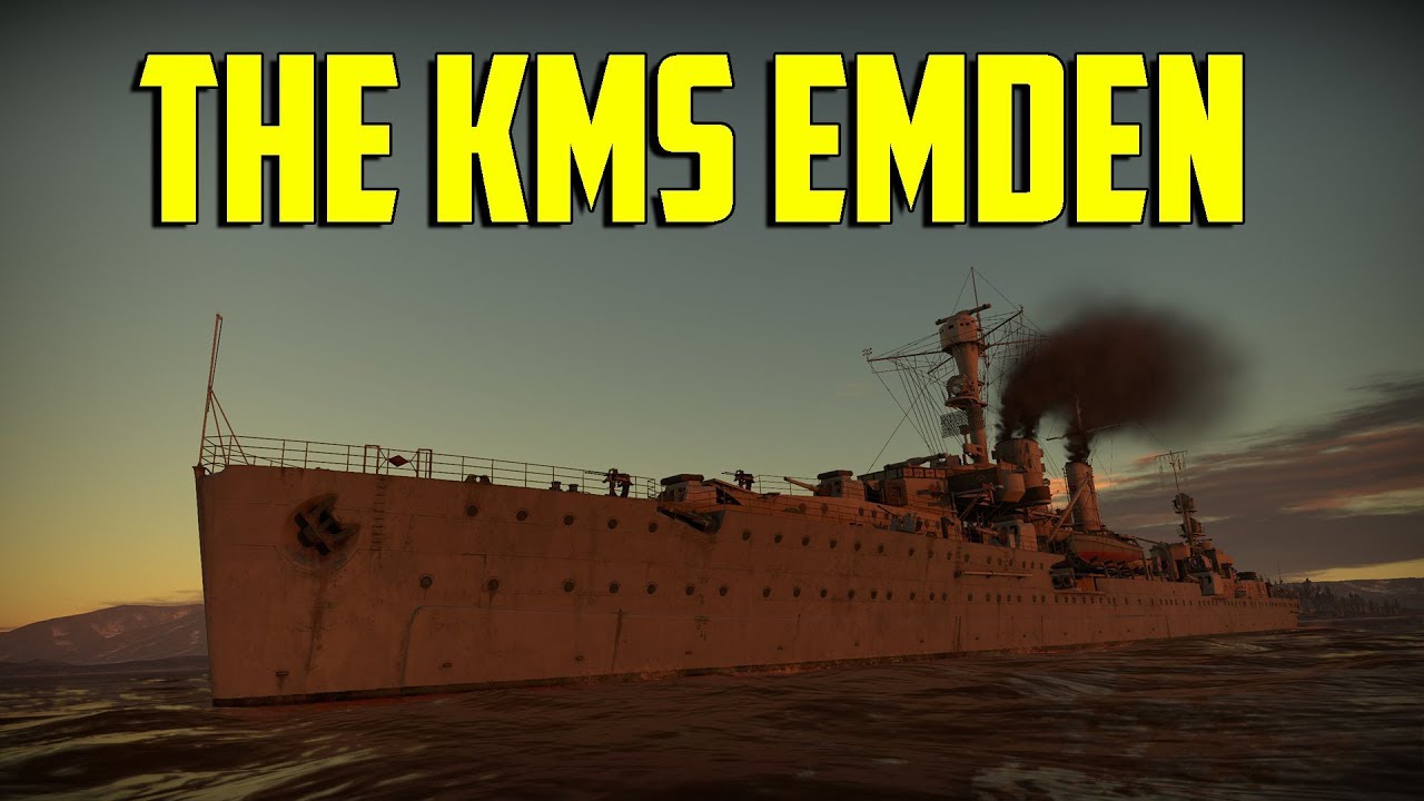 War Thunder - The KMS Emden - YouTube