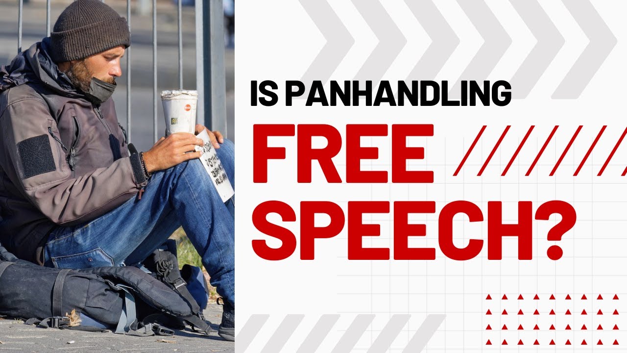 Is Panhandling Free Speech? - YouTube
