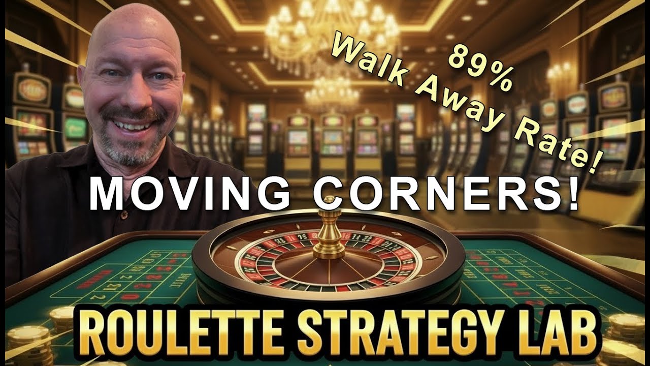 INCREDIBLE MOVING CORNERS ROULETTE STRATEGY: AMAZING 89% WIN RATE ...
