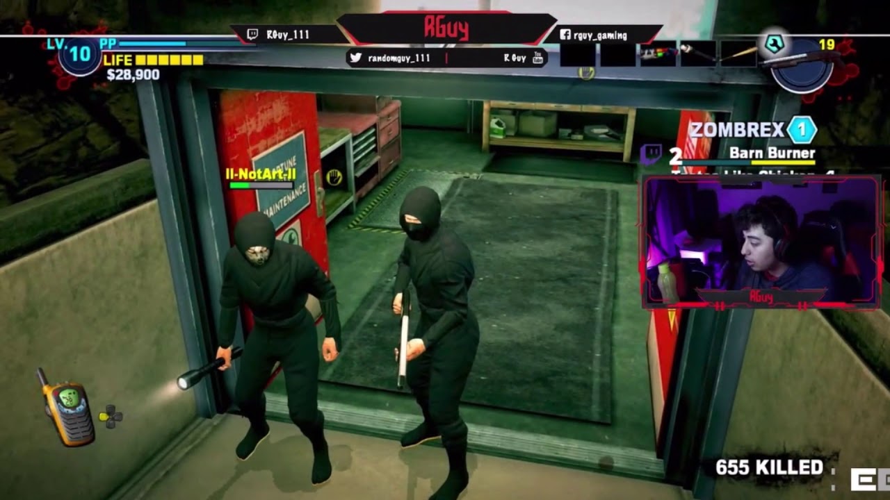 Deadrising 2 funny moments, Snowflake the Tiger - YouTube