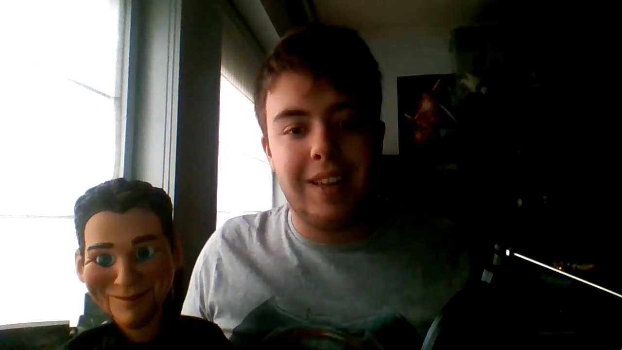 Jeff reacting to my funny test answers video - YouTube