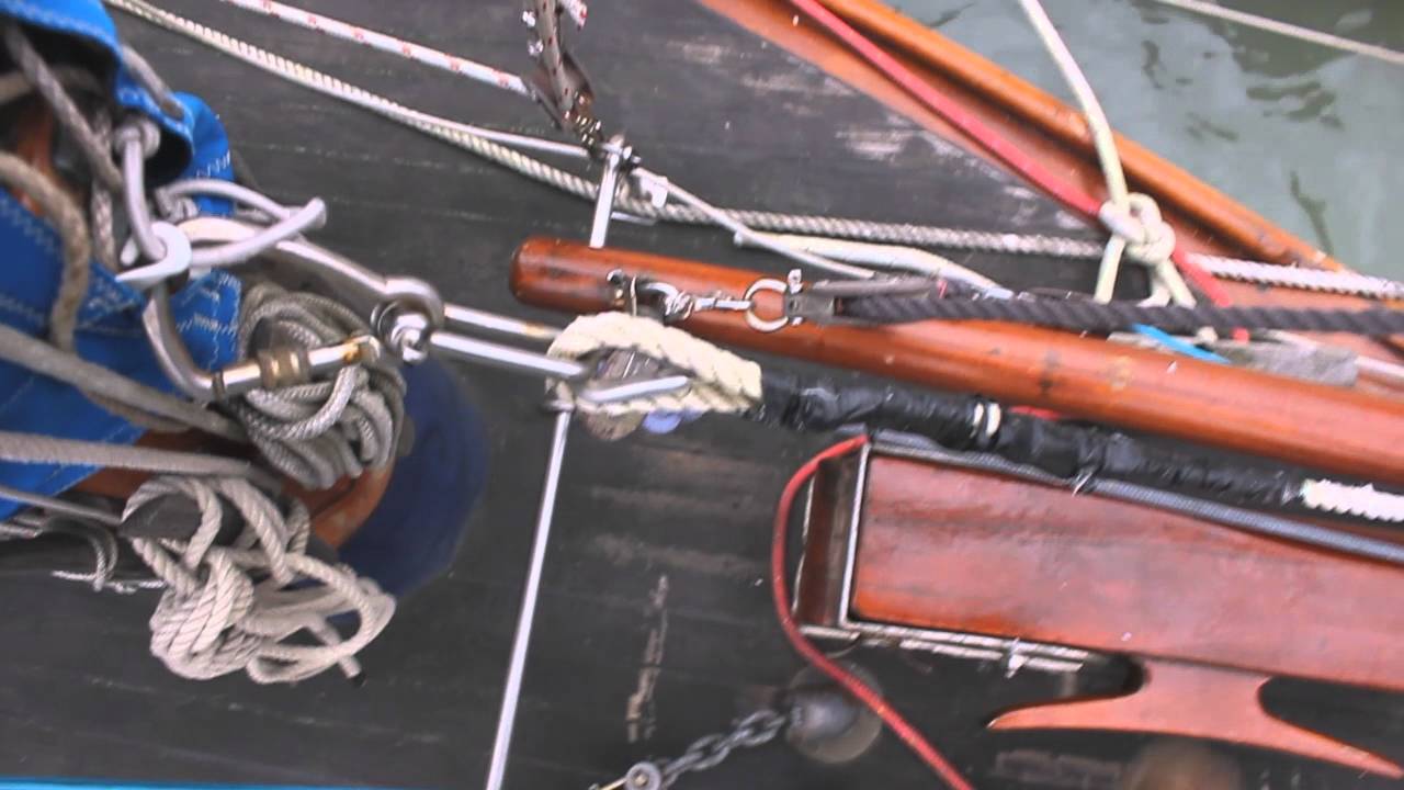 Wooden Gaff Rigged Cutter 36 - Boatshed - Boat Ref#214626 - YouTube