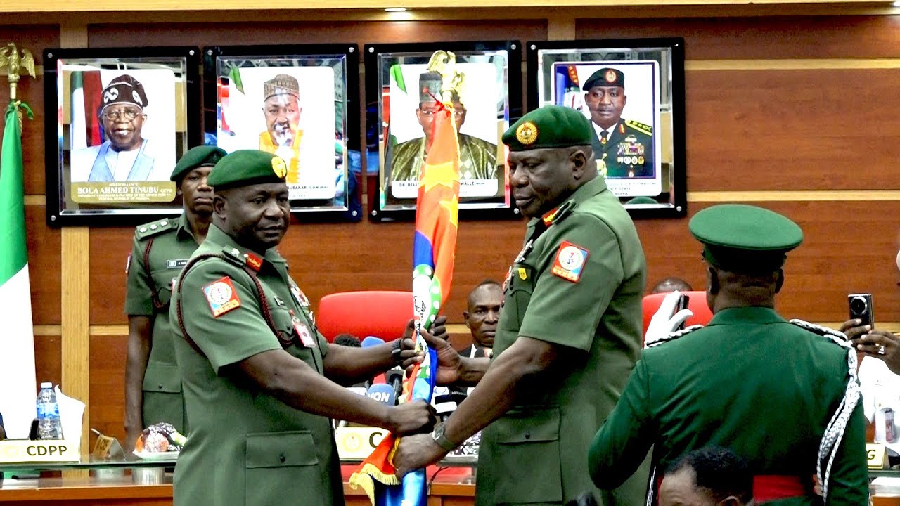 Outgoing CDS Christopher Musa Officially Hands Over To Former Army ...