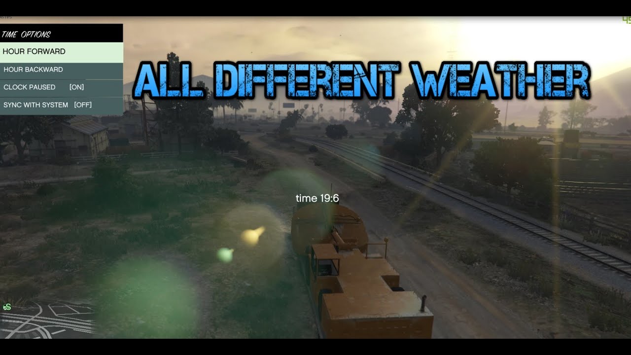 GTA V PC Mods (All Different Weather) - YouTube
