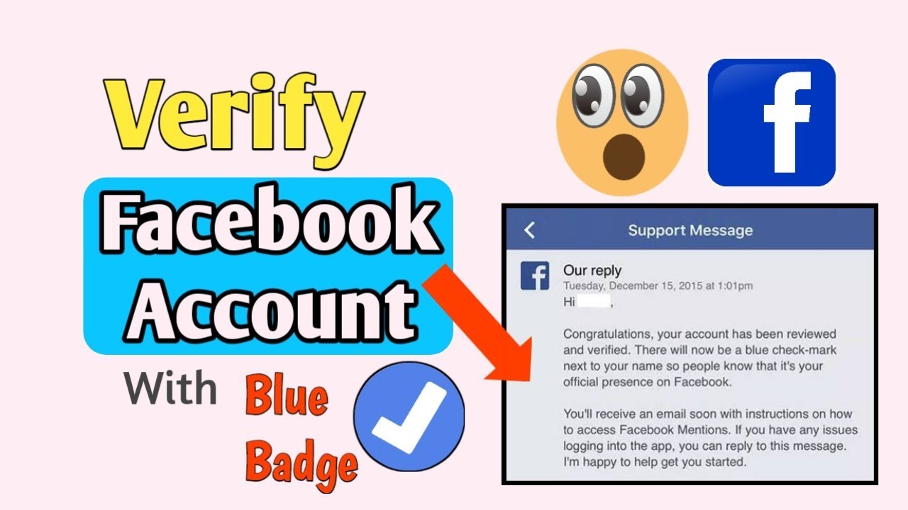 How to verify facebook account | how to verify facebook page - YouTube