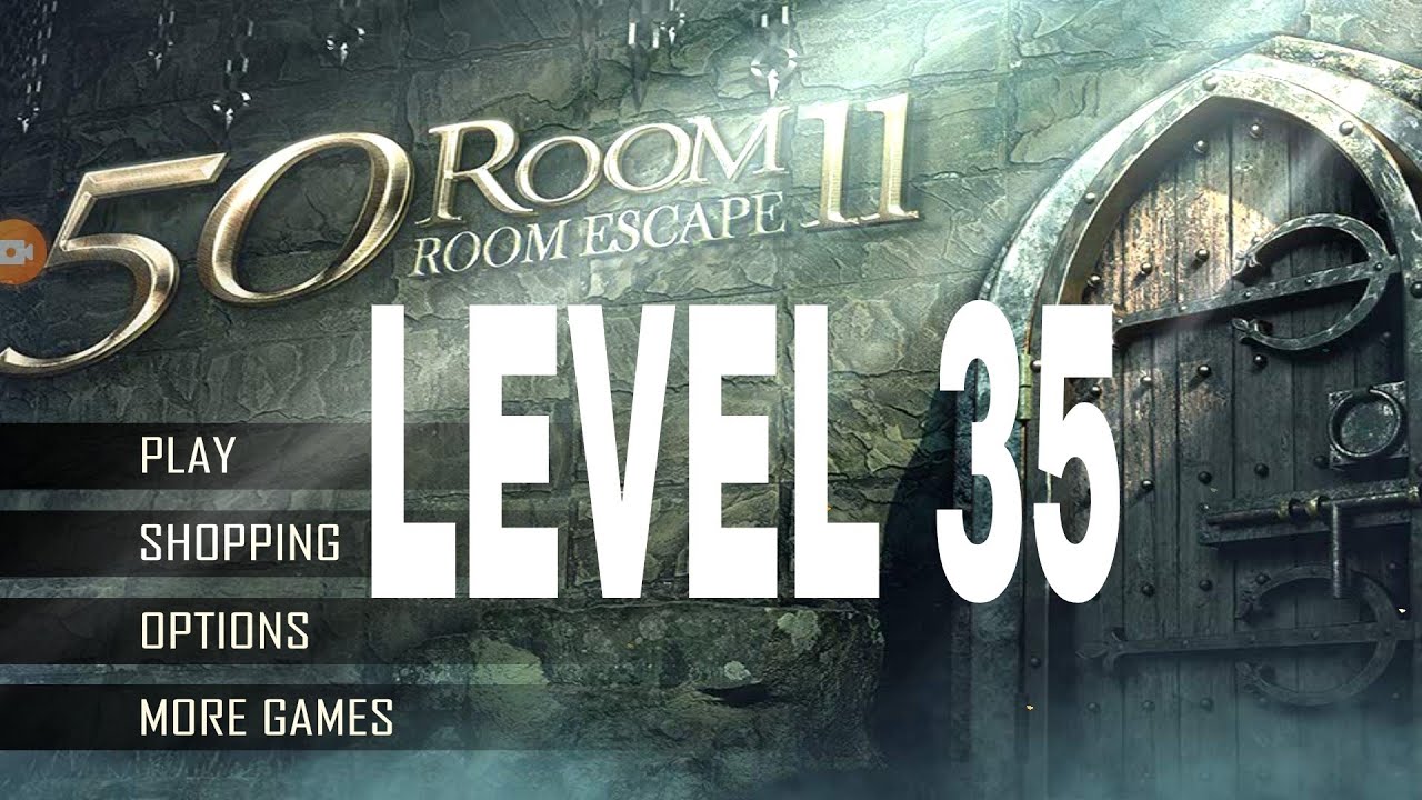 50 Room Escape 11 Level 35 Walkthrough - YouTube