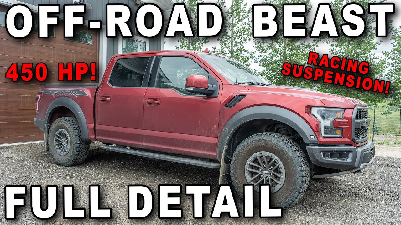 Cleaning The NICEST Truck on Earth: Ford Raptor - YouTube