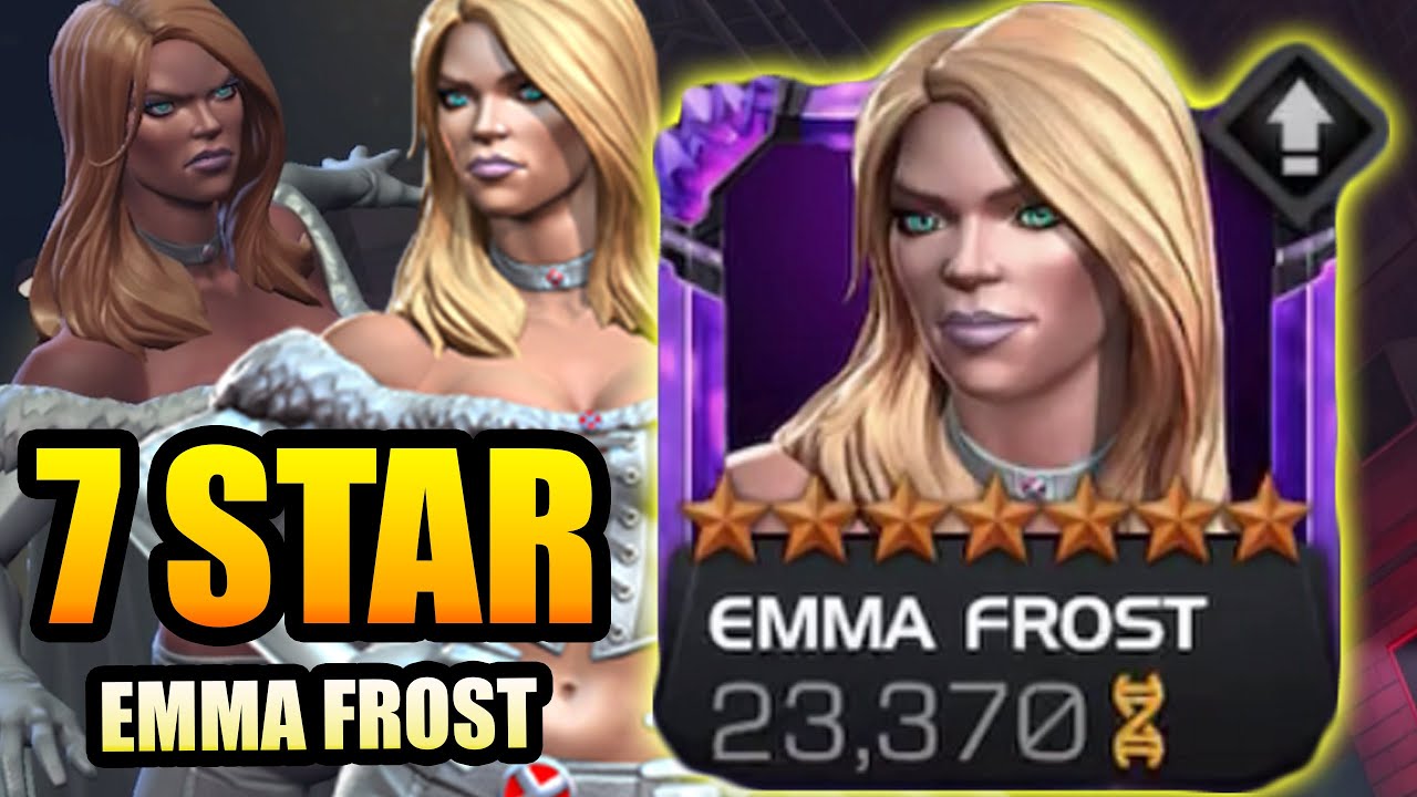 The Best 7 Star Utility Pick?!?! - 7 Star Emma Frost Rank 2 Gameplay ...