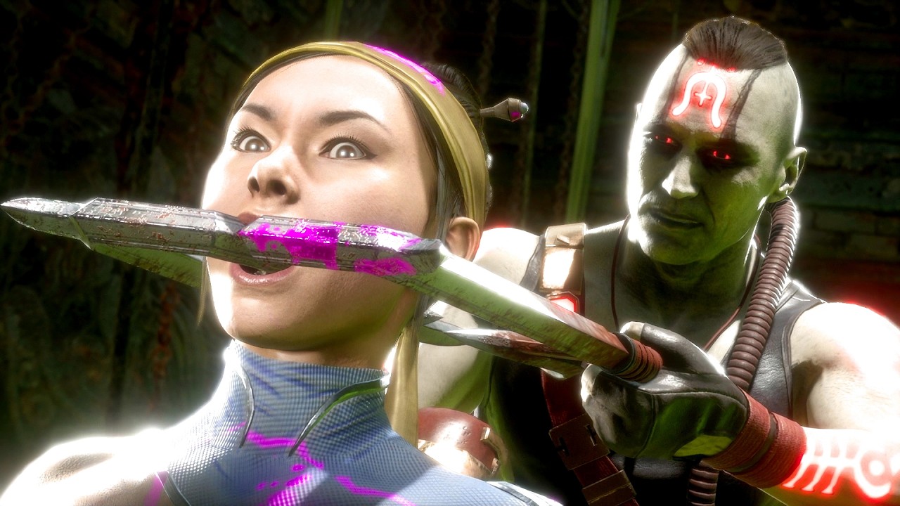 MK11 All Fatalities on Kitana – Makeba MORTAL Skin - YouTube