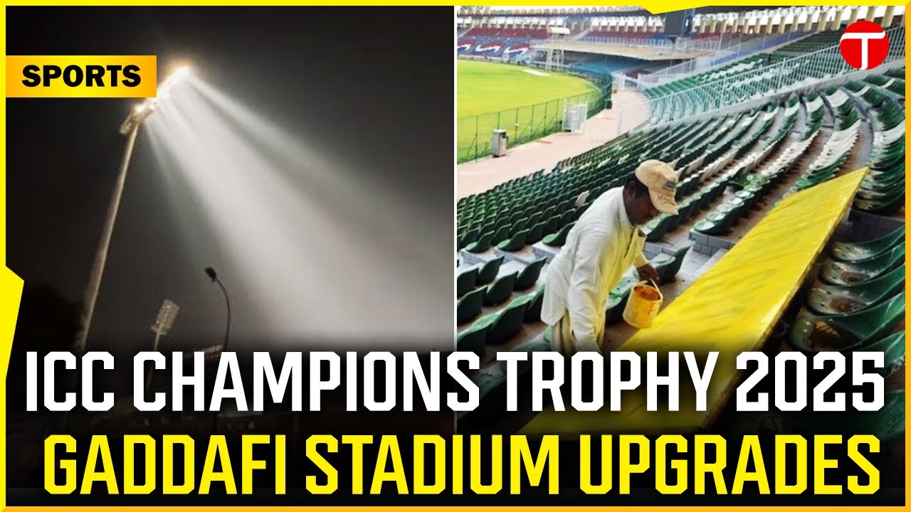 Gaddafi Stadium gets LED lights upgrade ahead of Champions Trophy | The ...
