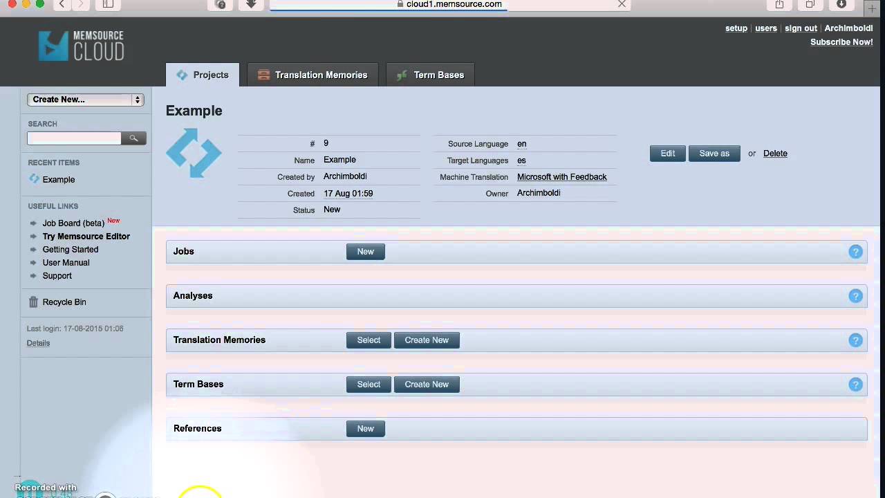 Test MemSource - YouTube
