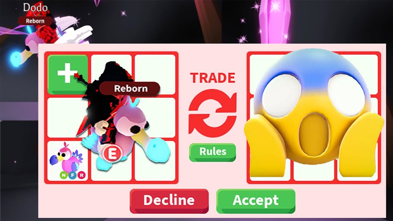 Trading and Making NEON DODO 😱😍 in Adopt Me! ROBLOX - YouTube