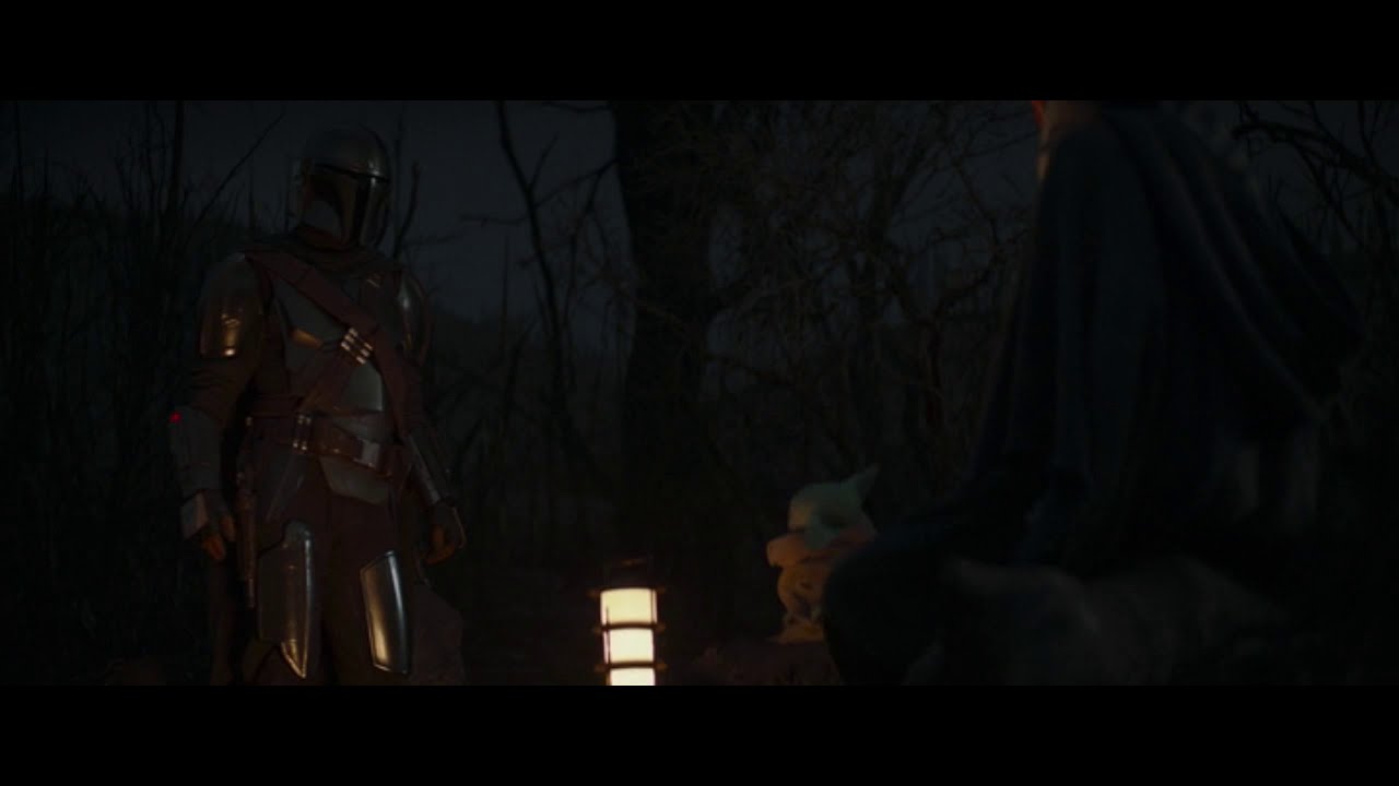 The Mandalorian - Mando meets Grogu - YouTube