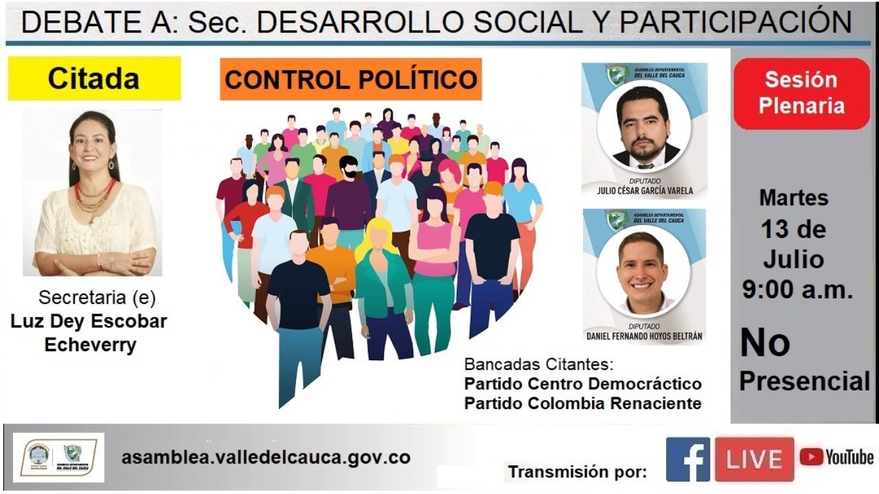 CONTROL POLITICO 13/07/2021 - YouTube