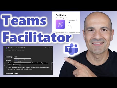 How to use Facilitator in Teams [Meeting AI Assistant]