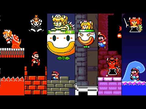 Super Mario Bros: Evolution of Bowsette's Castle
