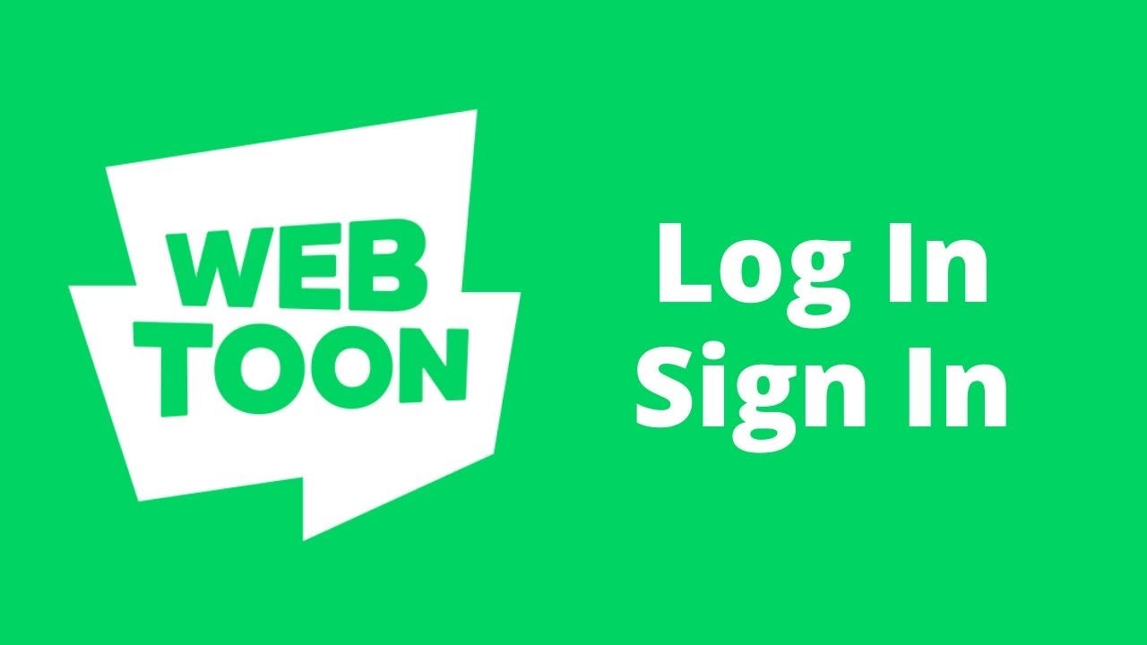 How to Login Webtoon | Sign in | www.webtoon.com - YouTube