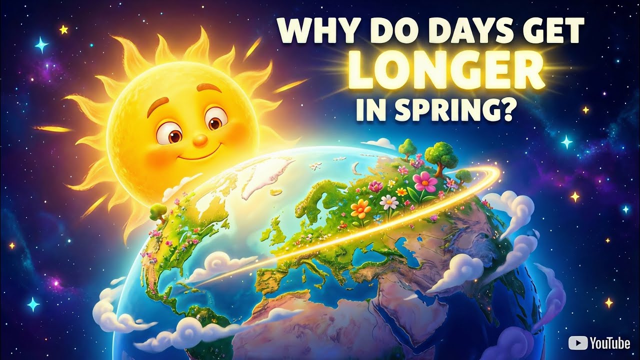 Why Do Spring Days Get Longer? (The Real Reason!) - YouTube