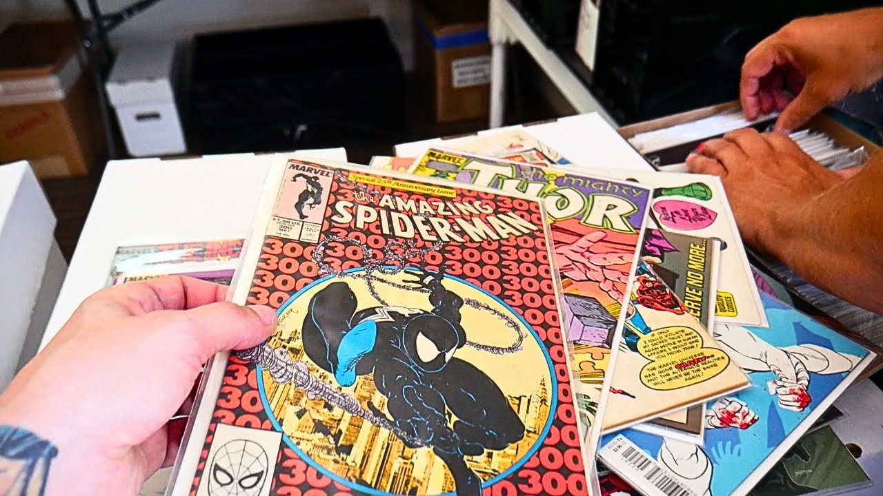 Buying a Personal Comic Book Collection from a Lifelong Collector ...