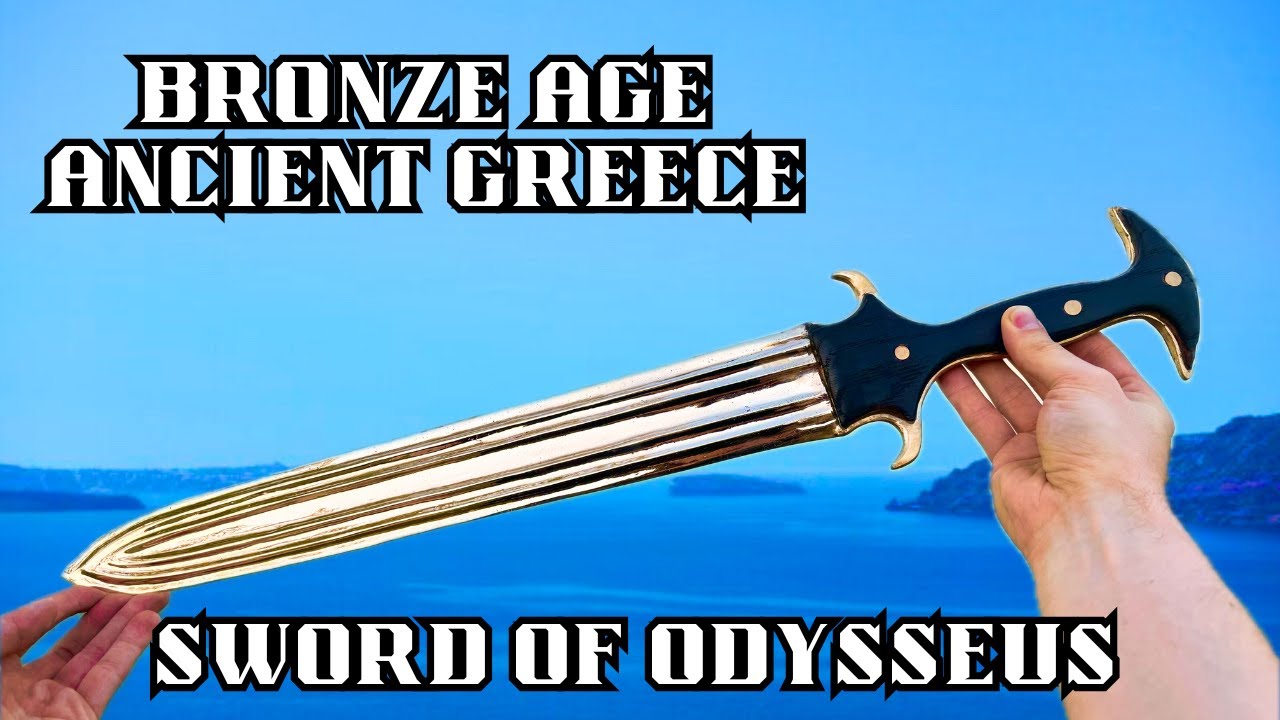 Making the Mycenaean Type G2b Bronze Sword - Was this the Sword of ...