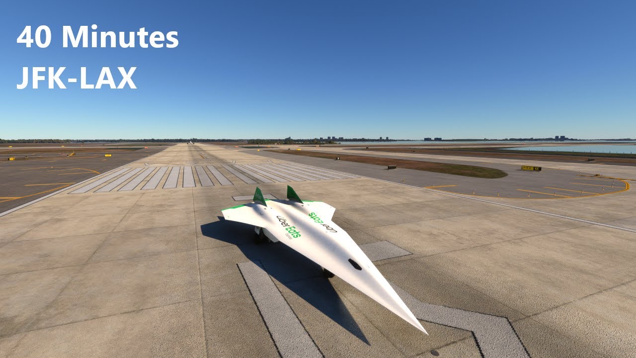 An American Dream - From JFK to LAX in 40 Minutes (Full Flight) - YouTube