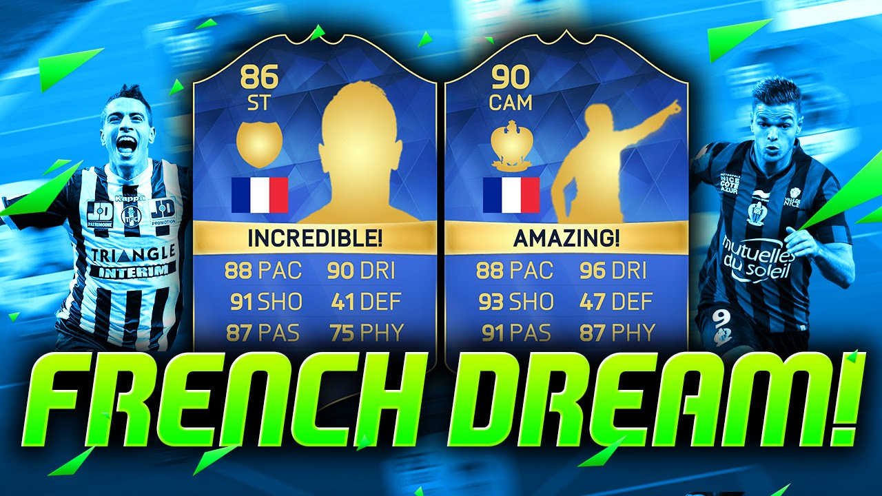 GODLY FRENCH TOTS PLAYERS! HYBRID SQUAD w/ TOTS SANÉ! FIFA 16 ULTIMATE ...