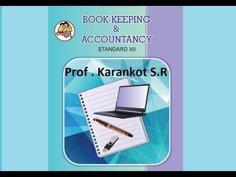 Book Keeping & Accountancy 12th Commerce (Updated Syllabus 2020-21 ...