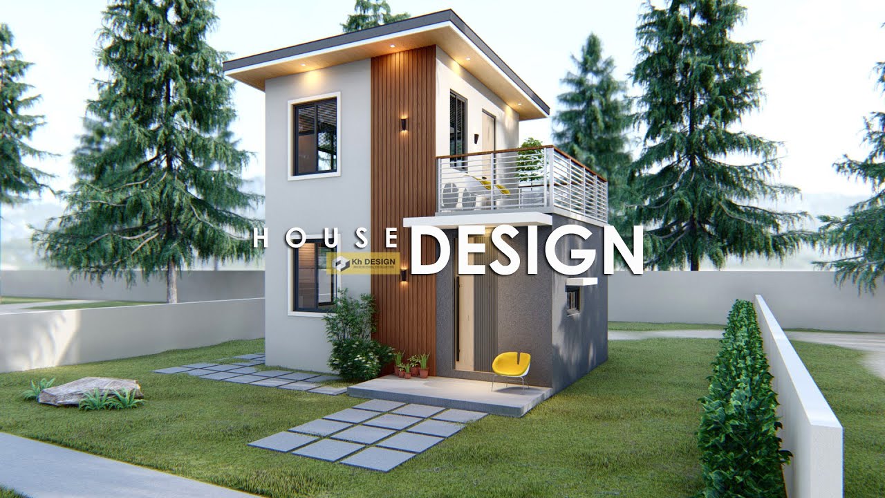 SMALL HOUSE DESIGN | 2 STOREY HOUSE | 6.00m x 4.00m (40 sqm Total Floor ...