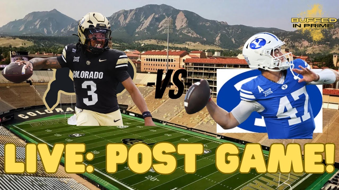 Live: Colorado vs BYU Post Game Show - YouTube