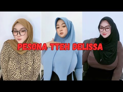 viral tiktok : pesona pemersatu bangsa hijab Tteh delissa #compilation  #selebgram #hijab