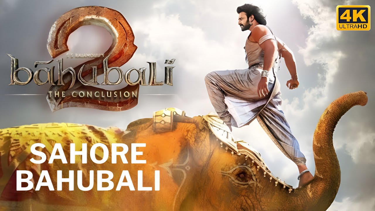 Sahore Bahubali 4k video song|| Bahubali 2 || prabhas, Anushka Shetty ...